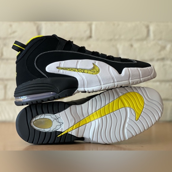 Nike | Shoes | Nike Air Max Penny Lester Black Yellow Retro Sneaker ...
